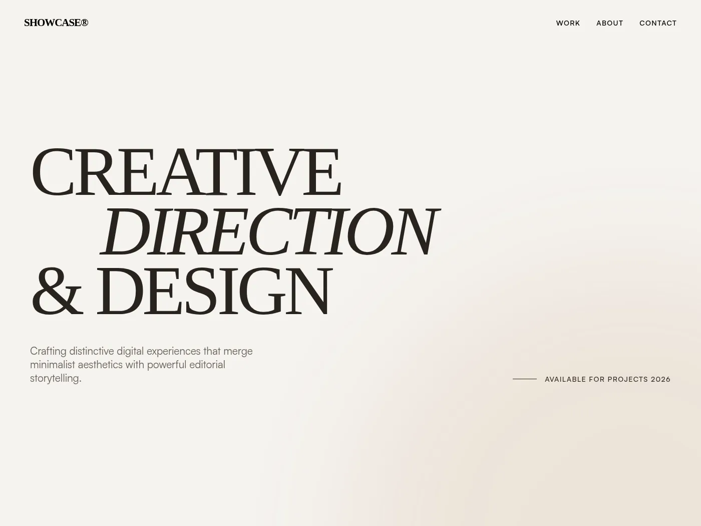 Showcase Portfolio
