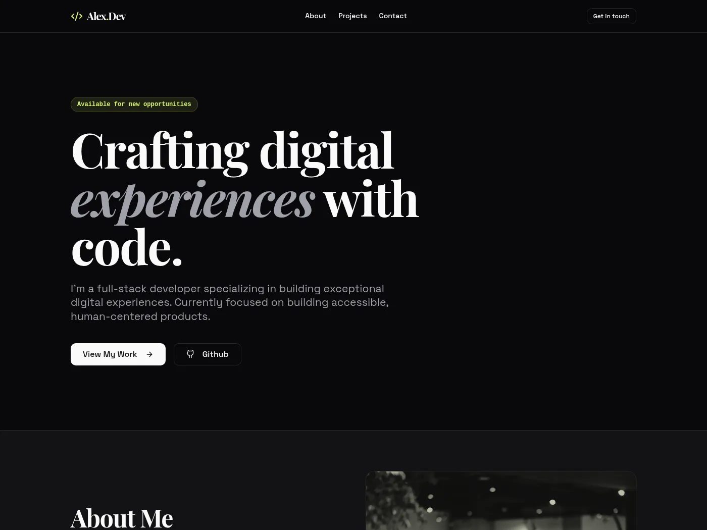 Showcase Portfolio