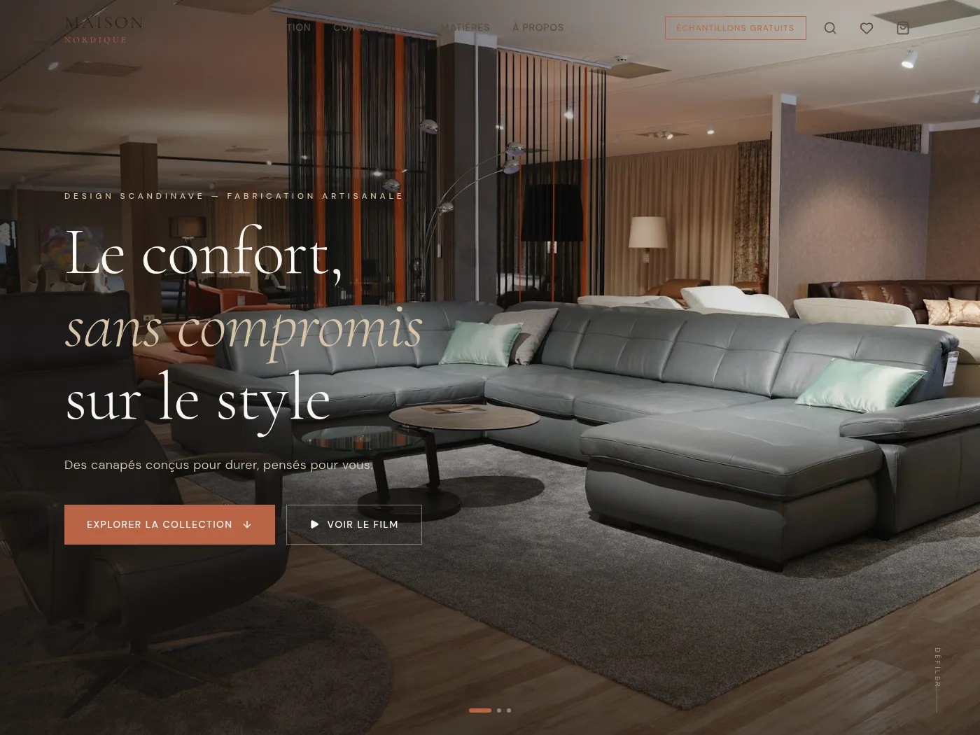 Showroom Canapé Premium