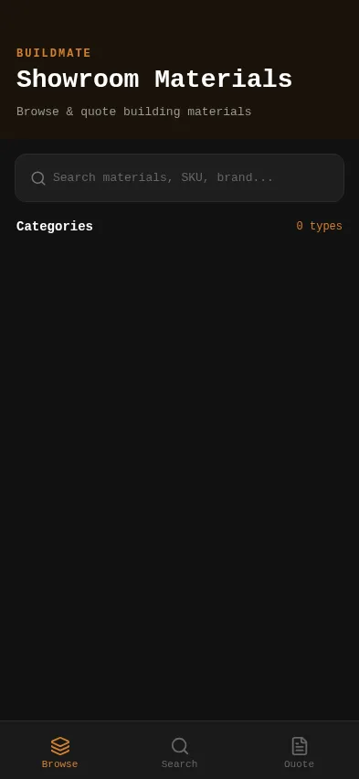 Showroom Quote App