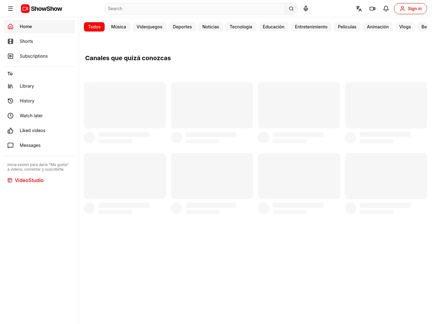 ShowShow Video Platform
