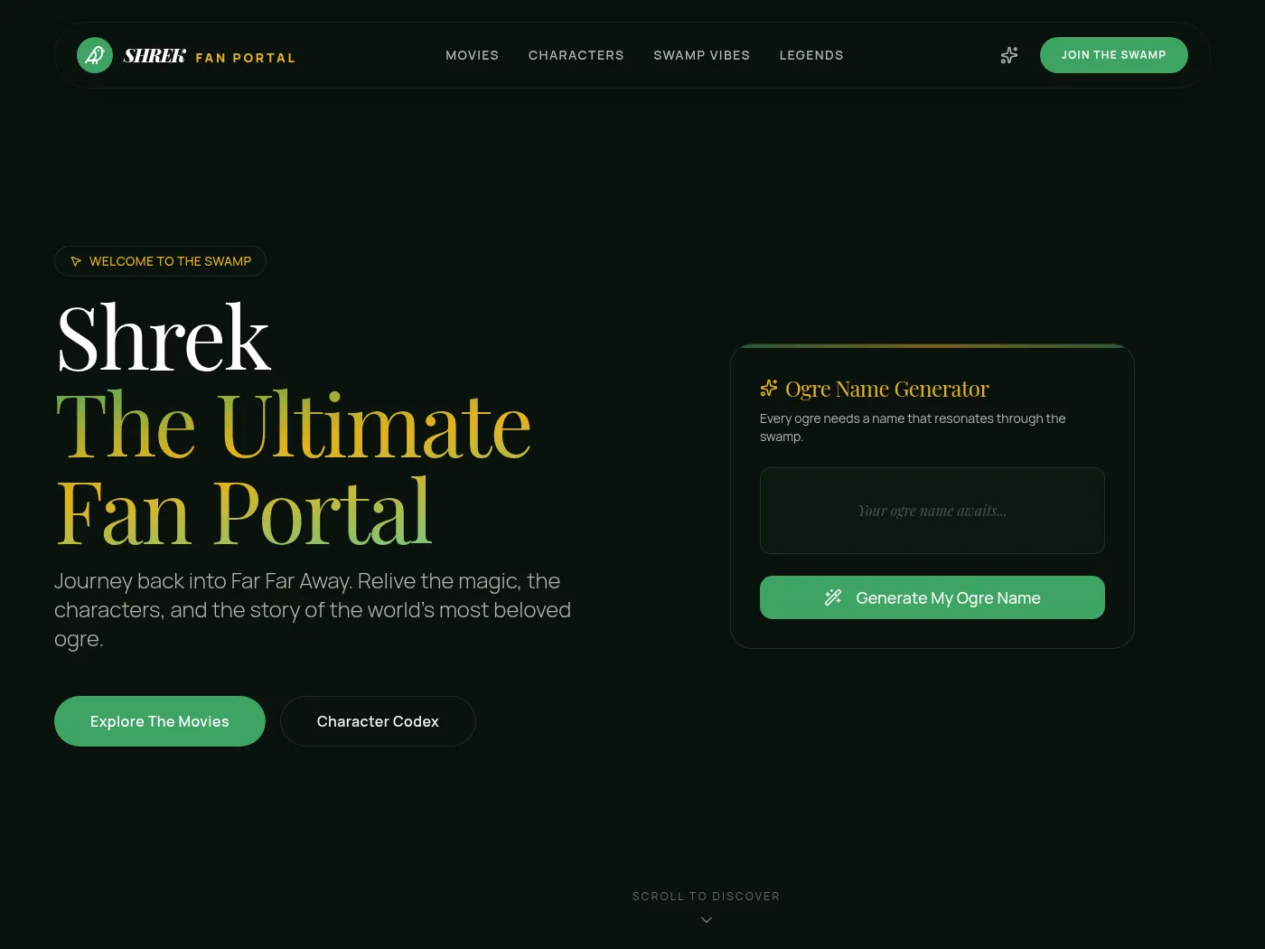 Shrek Fan Portal