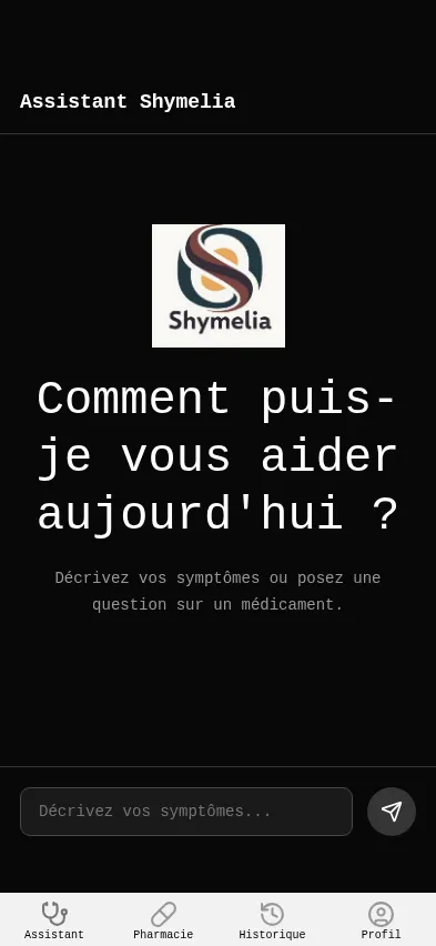 Shymelia Health Assistant