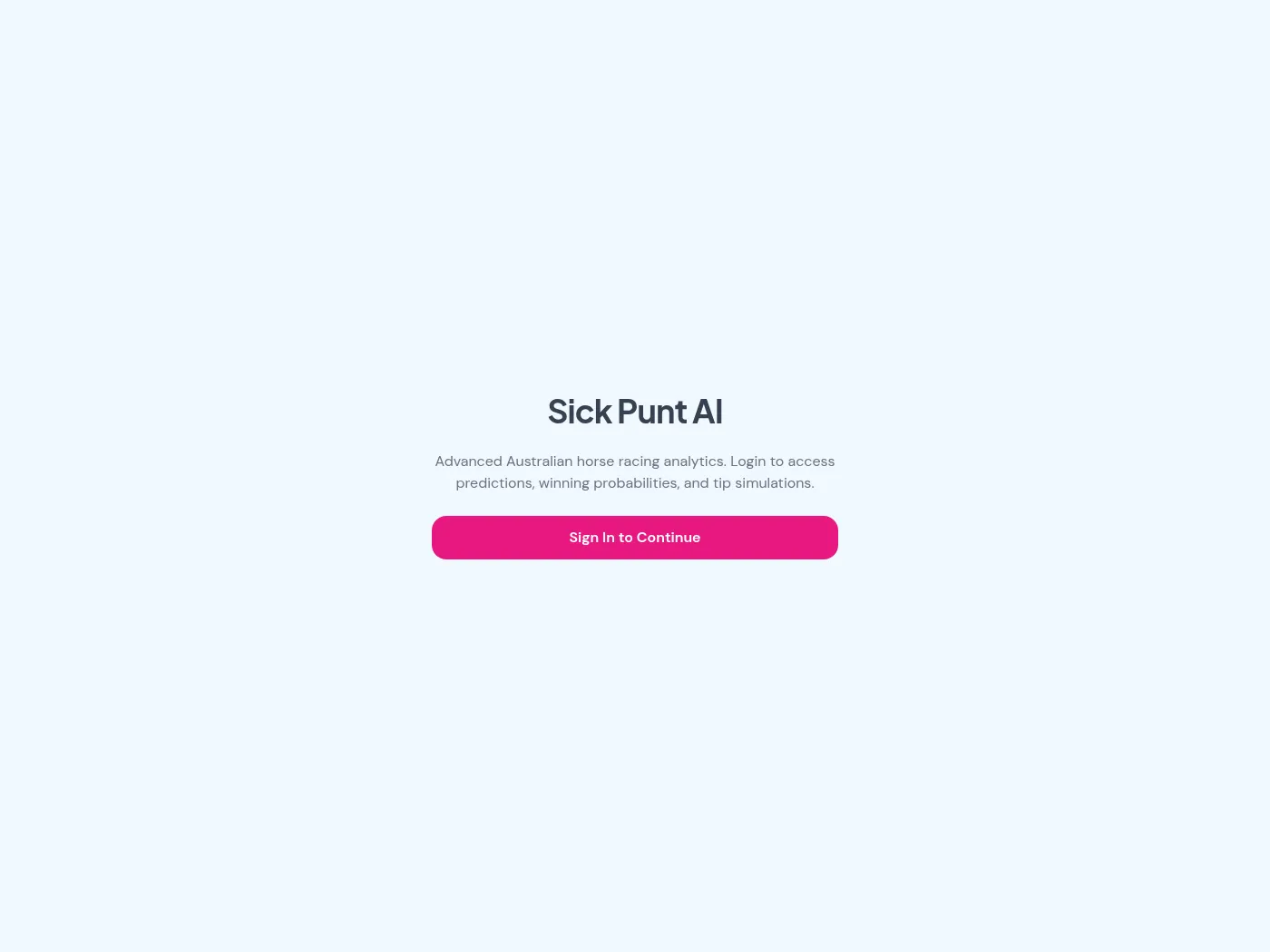 Sick Punt Racing AI