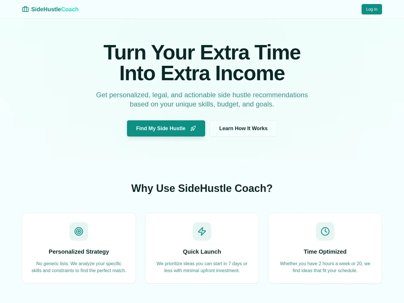 Side Hustle Coach