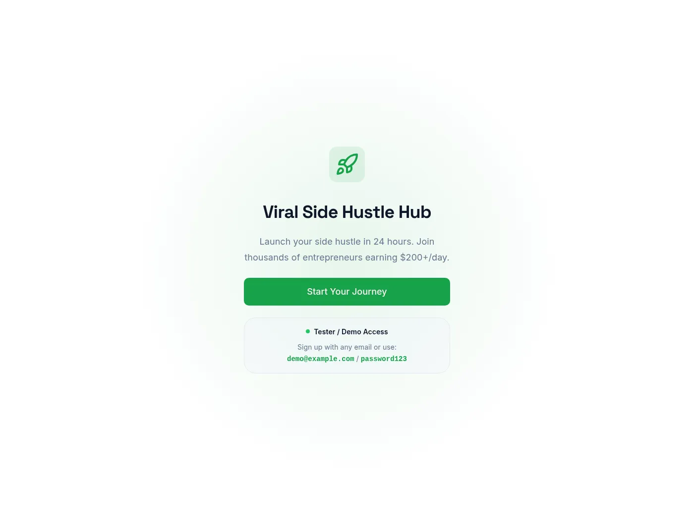 Viral Side Hustle Hub
