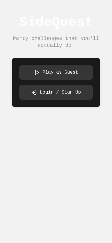 SideQuest Party Game