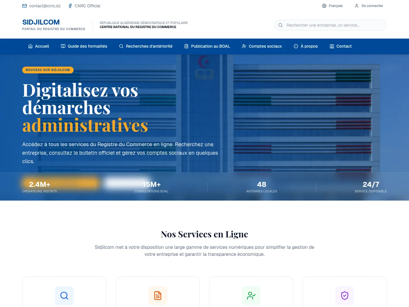 Sidjilcom Web Clone