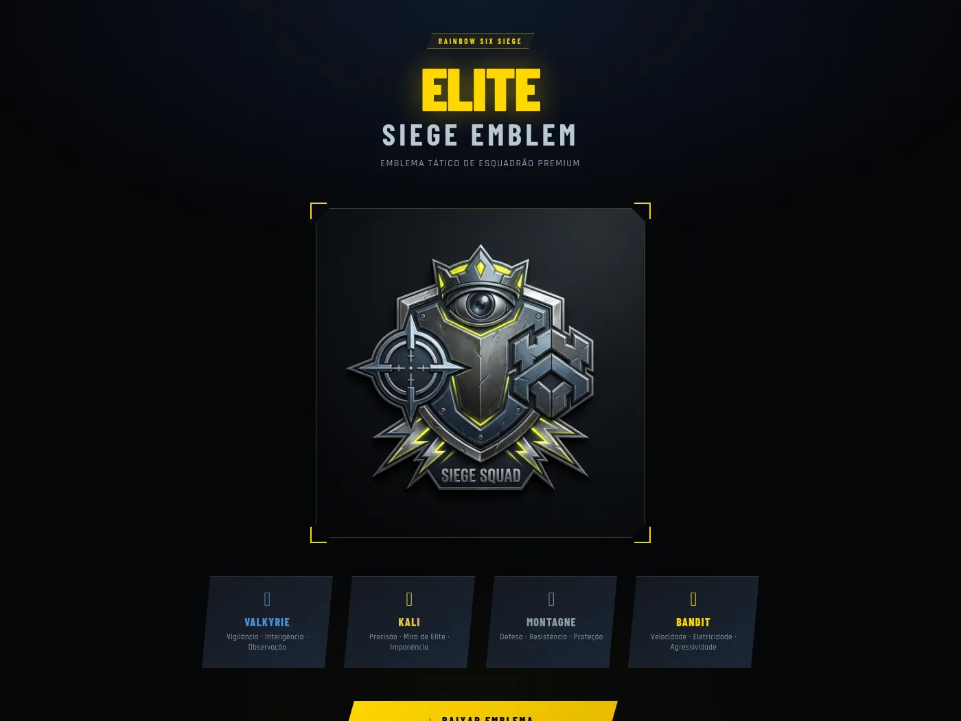 Elite Siege Emblem