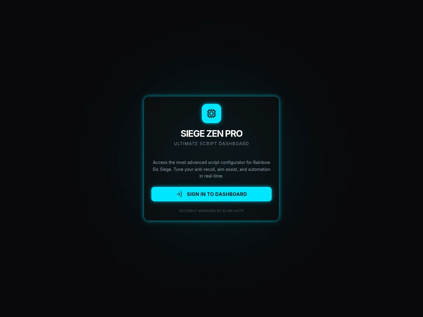 Siege Zen Pro Script
