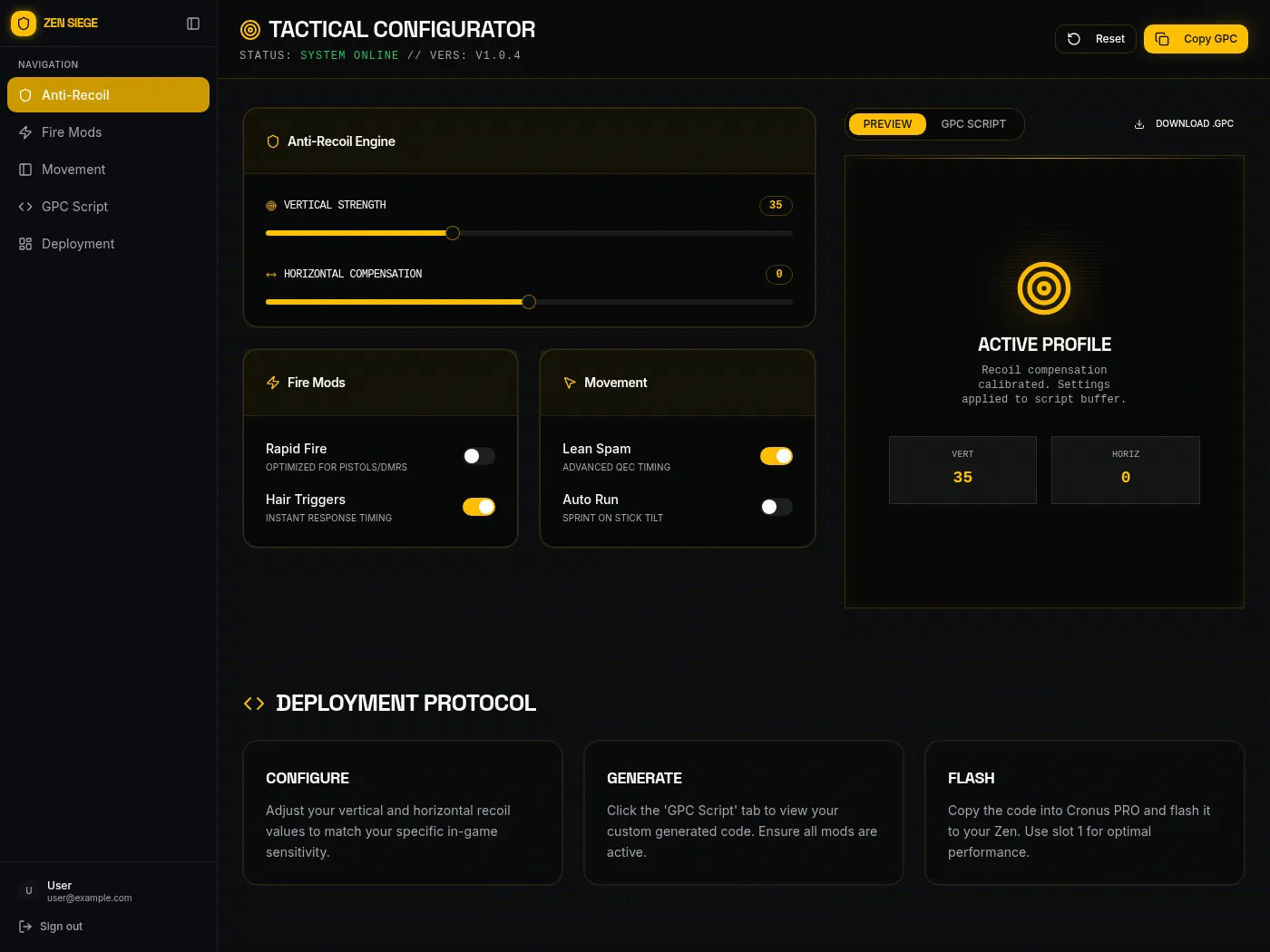 Siege Zen Script Hub