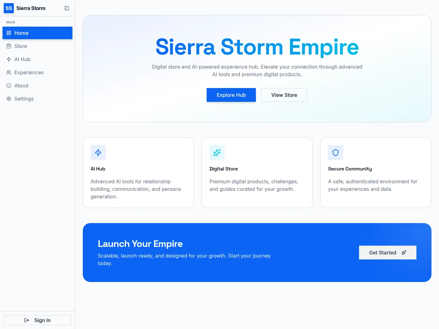 Sierra Storm Empire