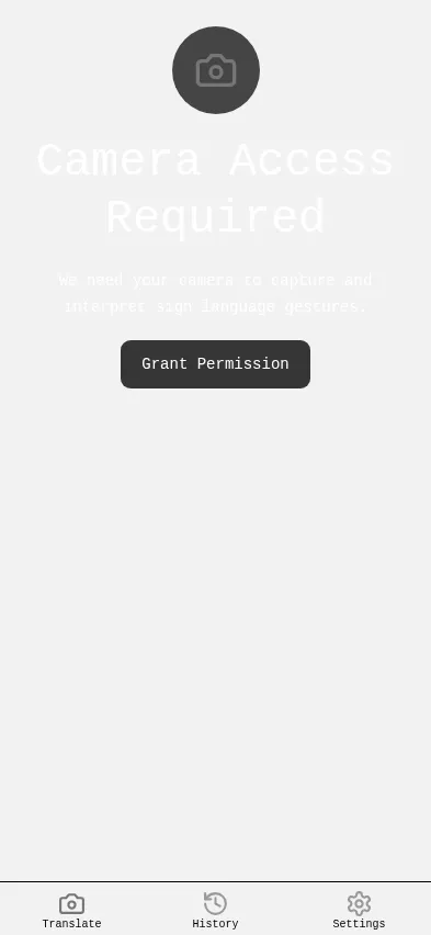SignSpeak AI Translator