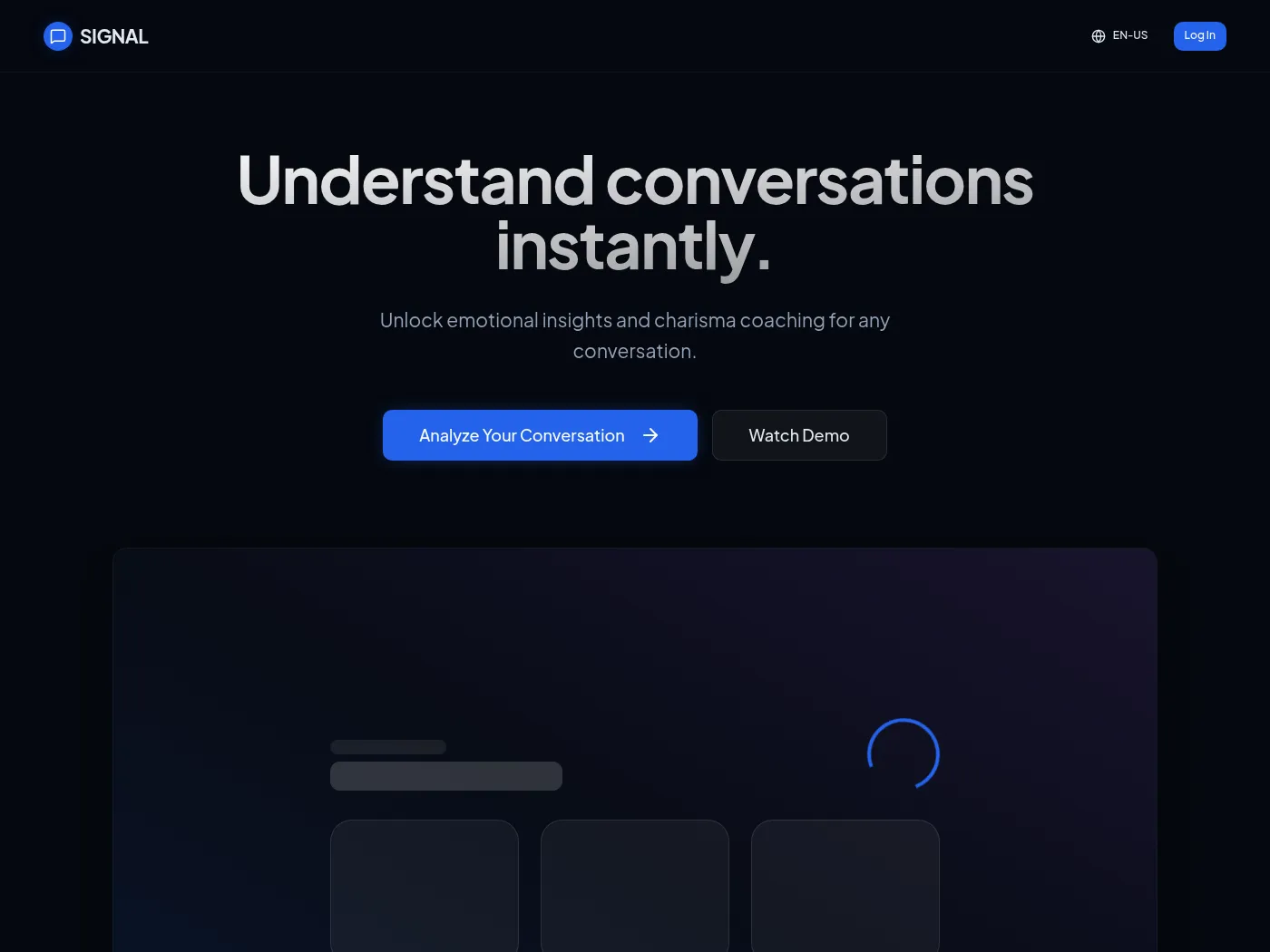 Signal Social Intelligence