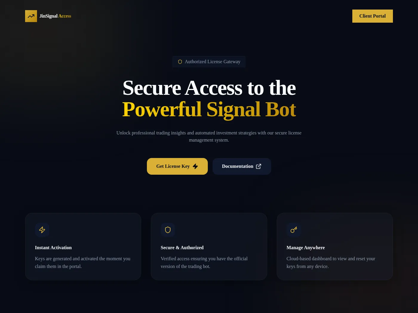 Chinese Signal Bot Access