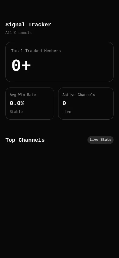 Signal Channel Tracker