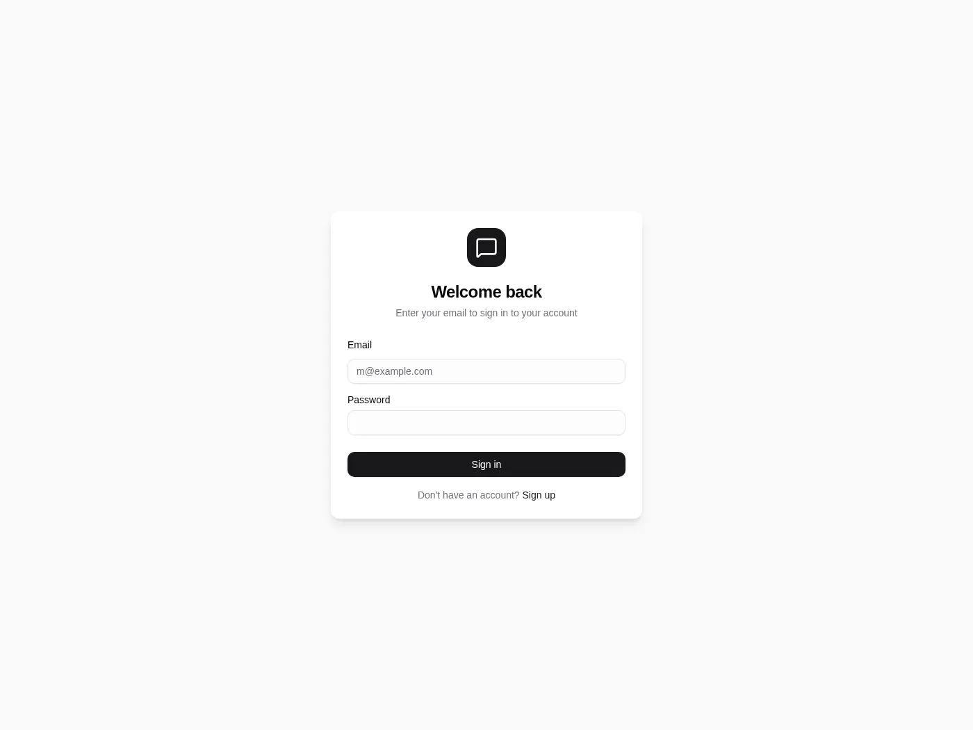 Signal Chat Clone