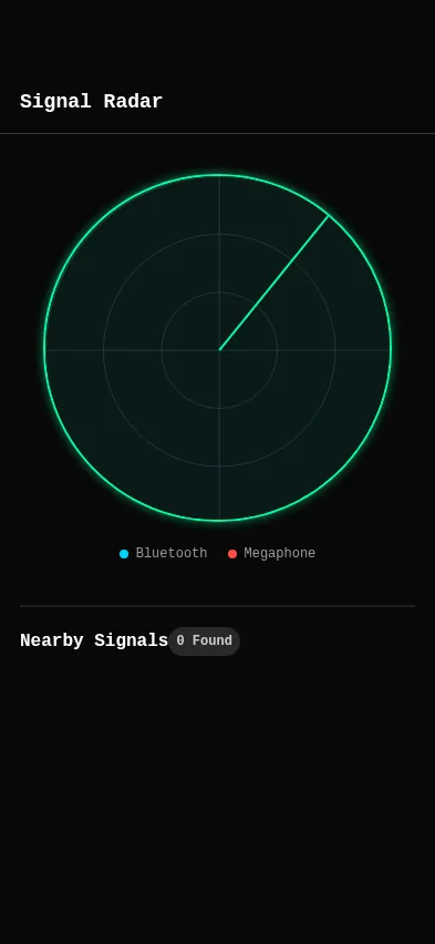 Signal Radar App