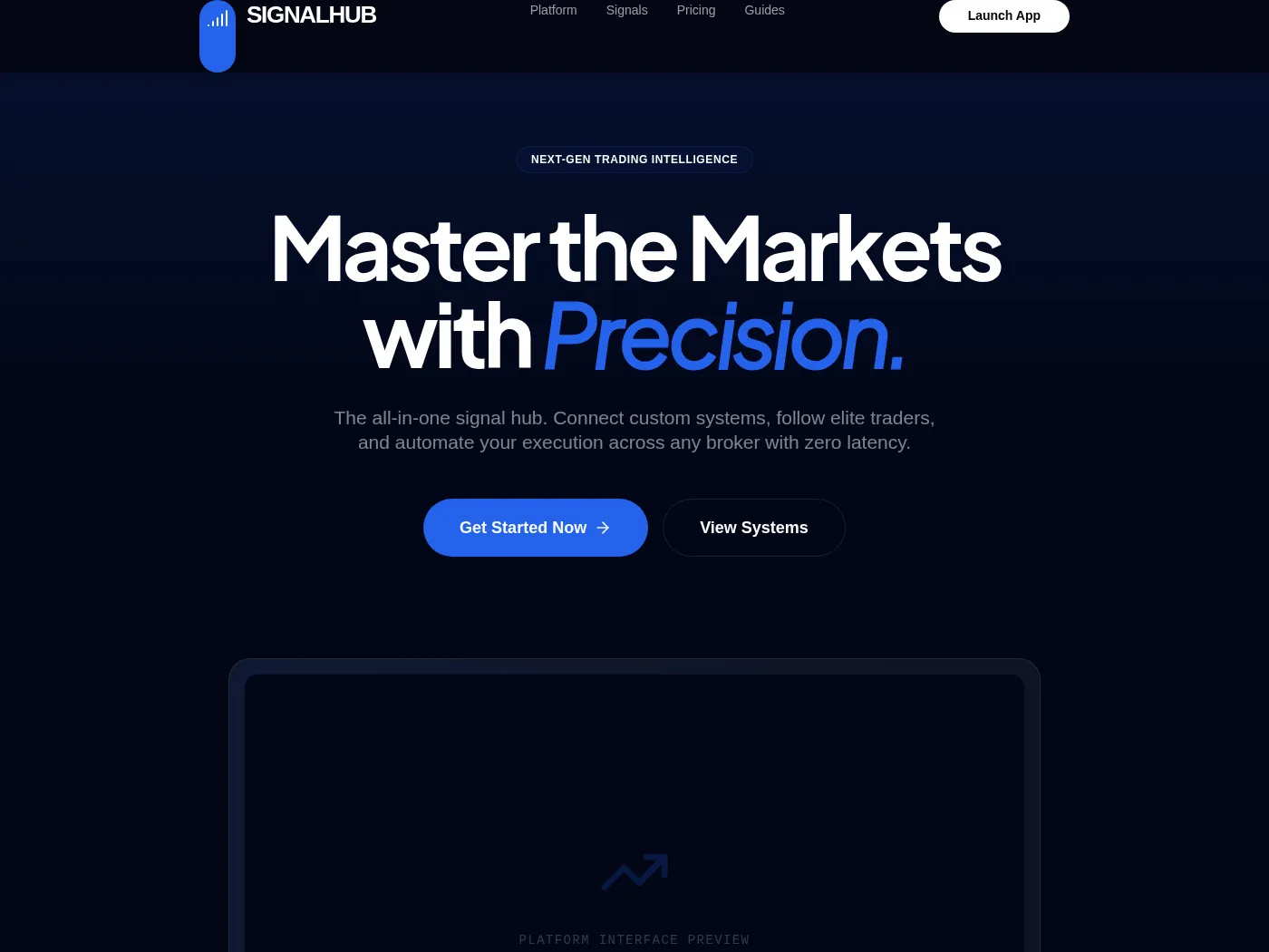 Signal Trader Hub