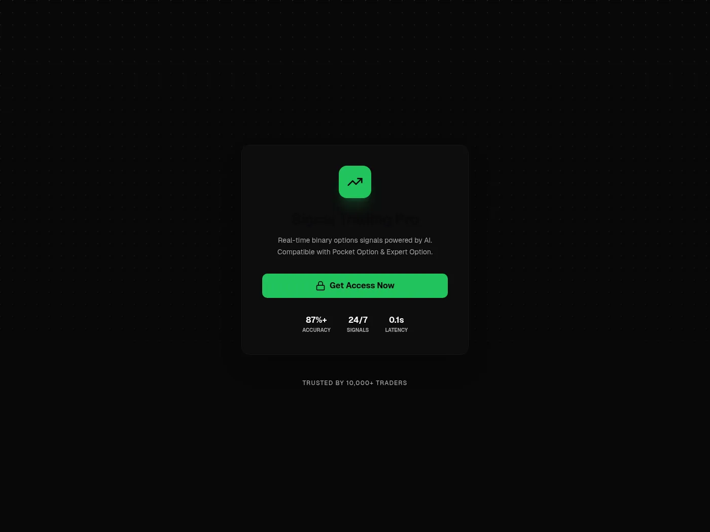 Signal Trading Bot Pro