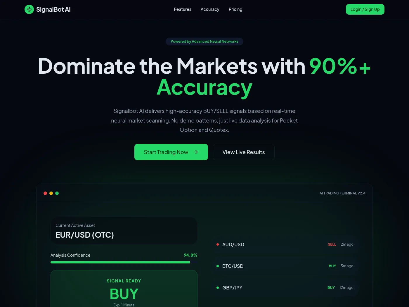 SignalBot AI Trading