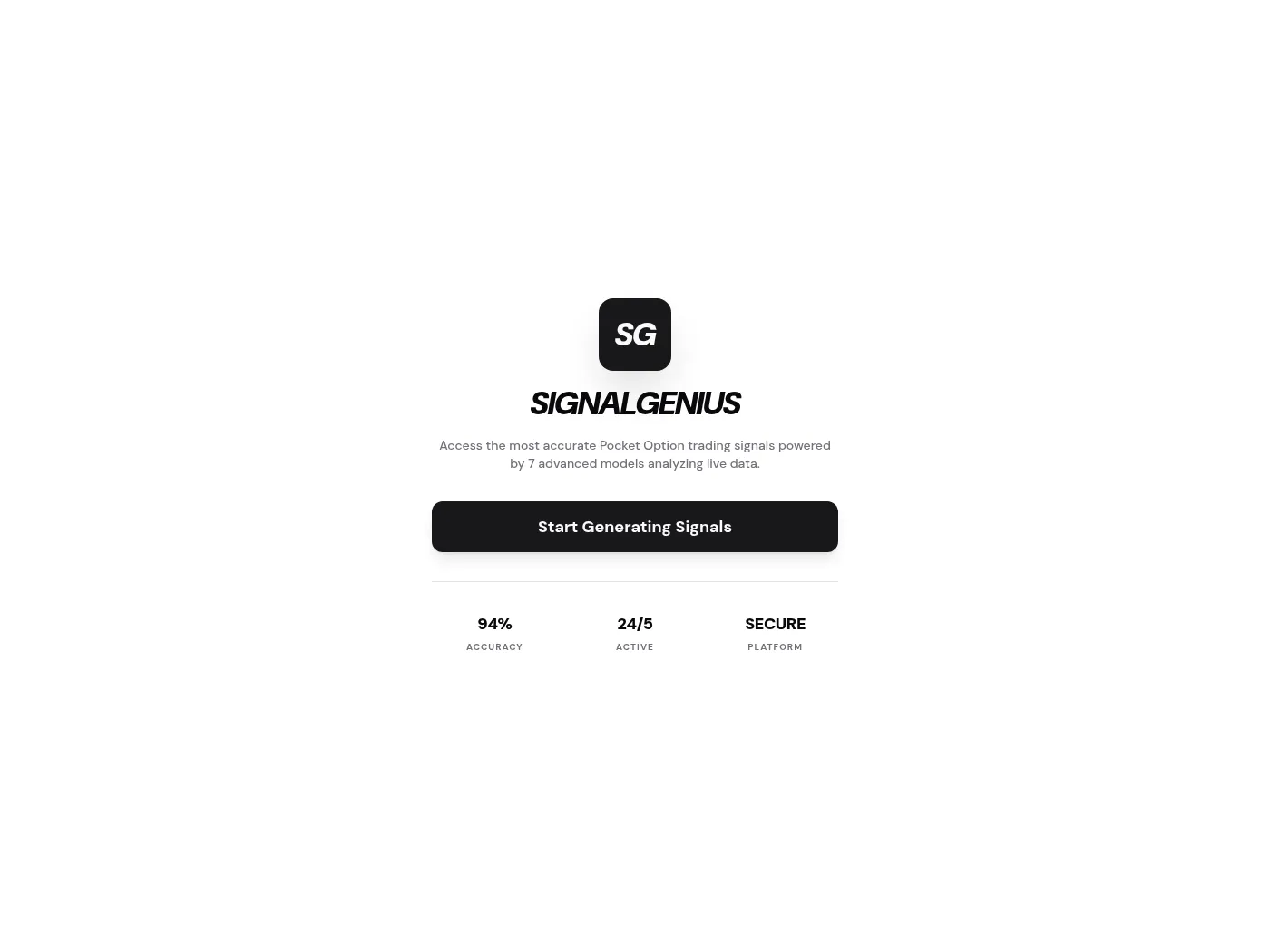 SignalGenius Trading Bot