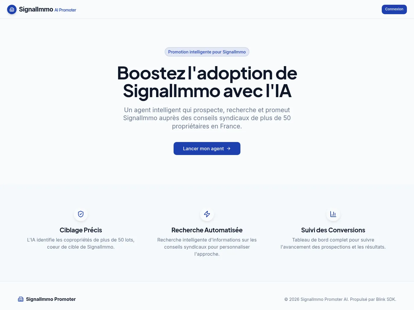 SignalImmo AI Promoter