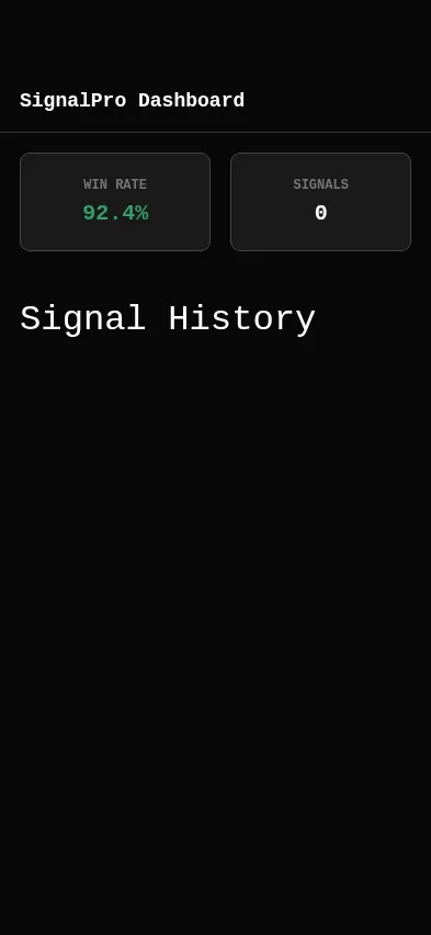 SignalPro Telegram Bot