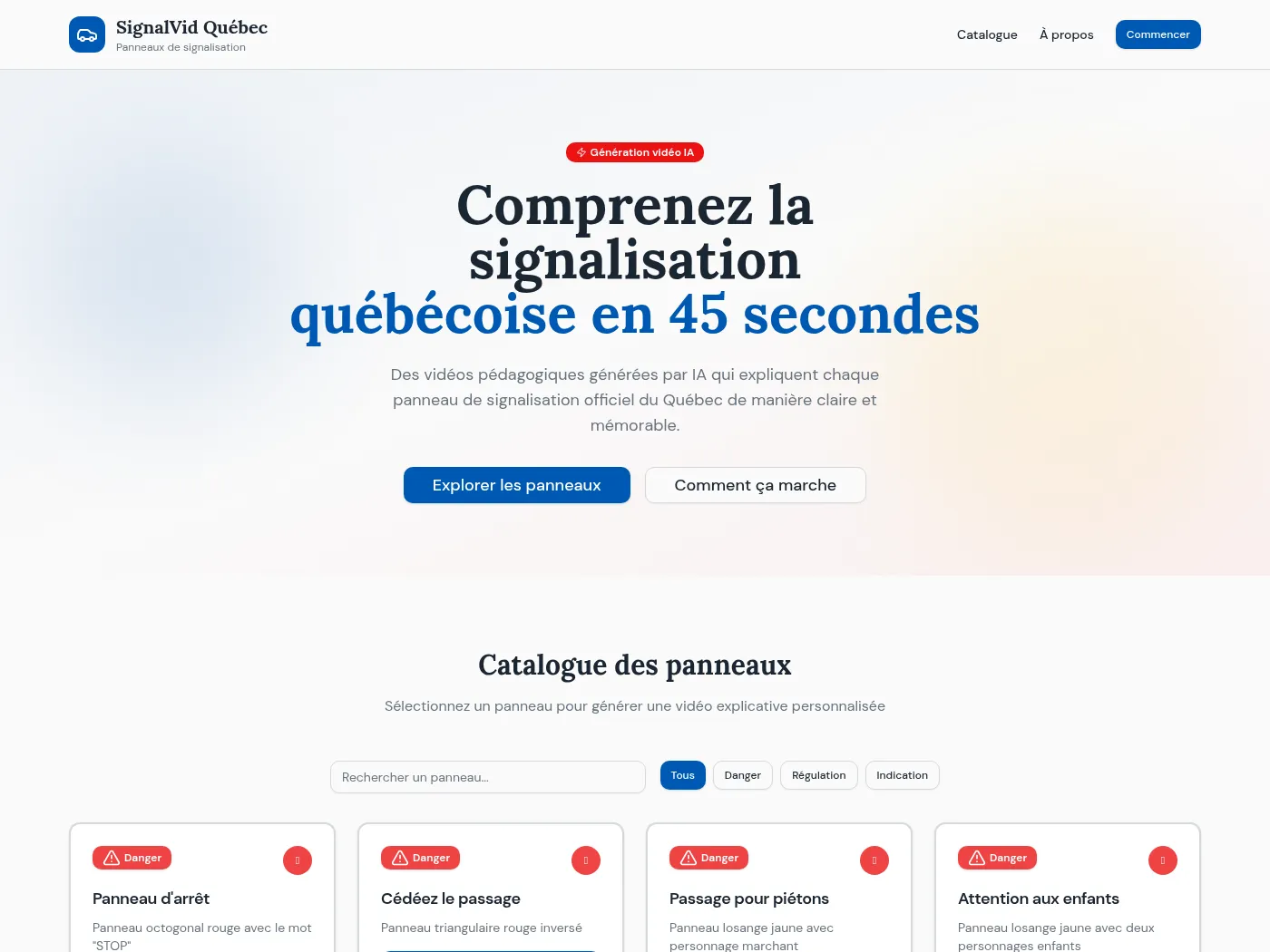 SignalVid Québec