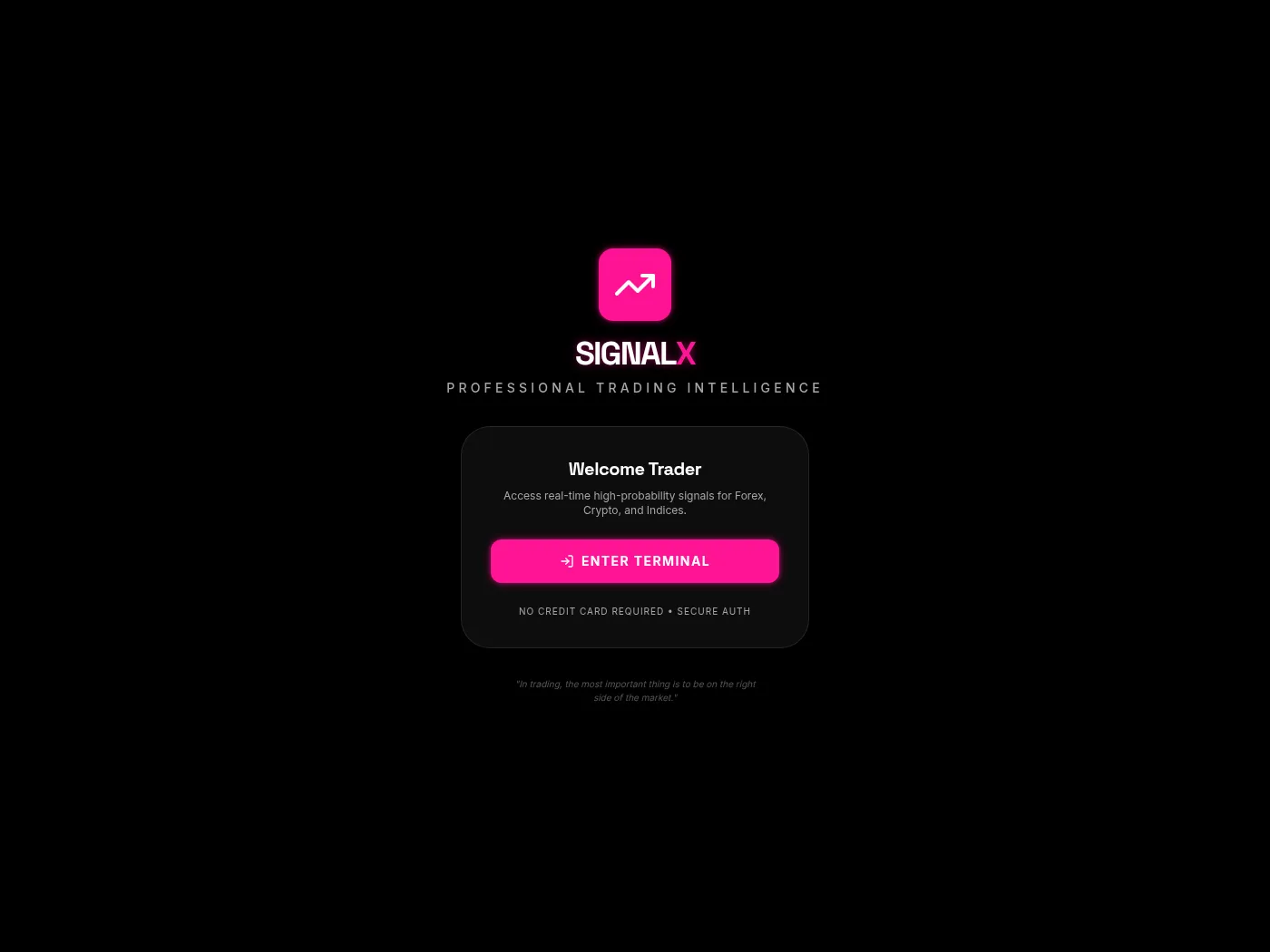 SignalX Trading Suite