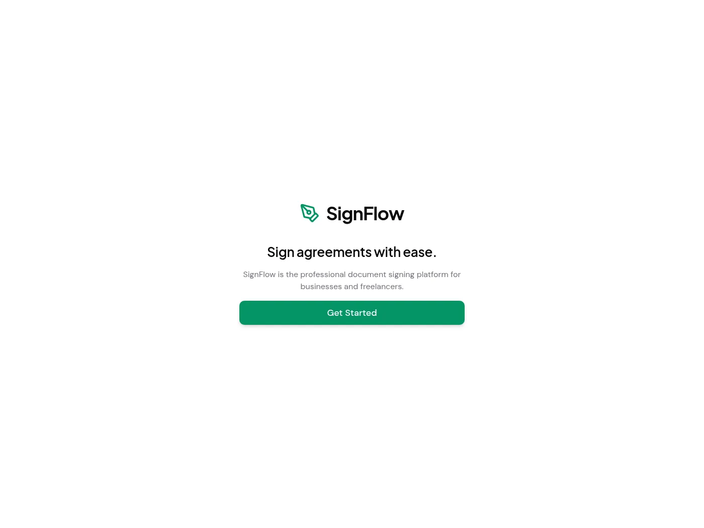SignFlow