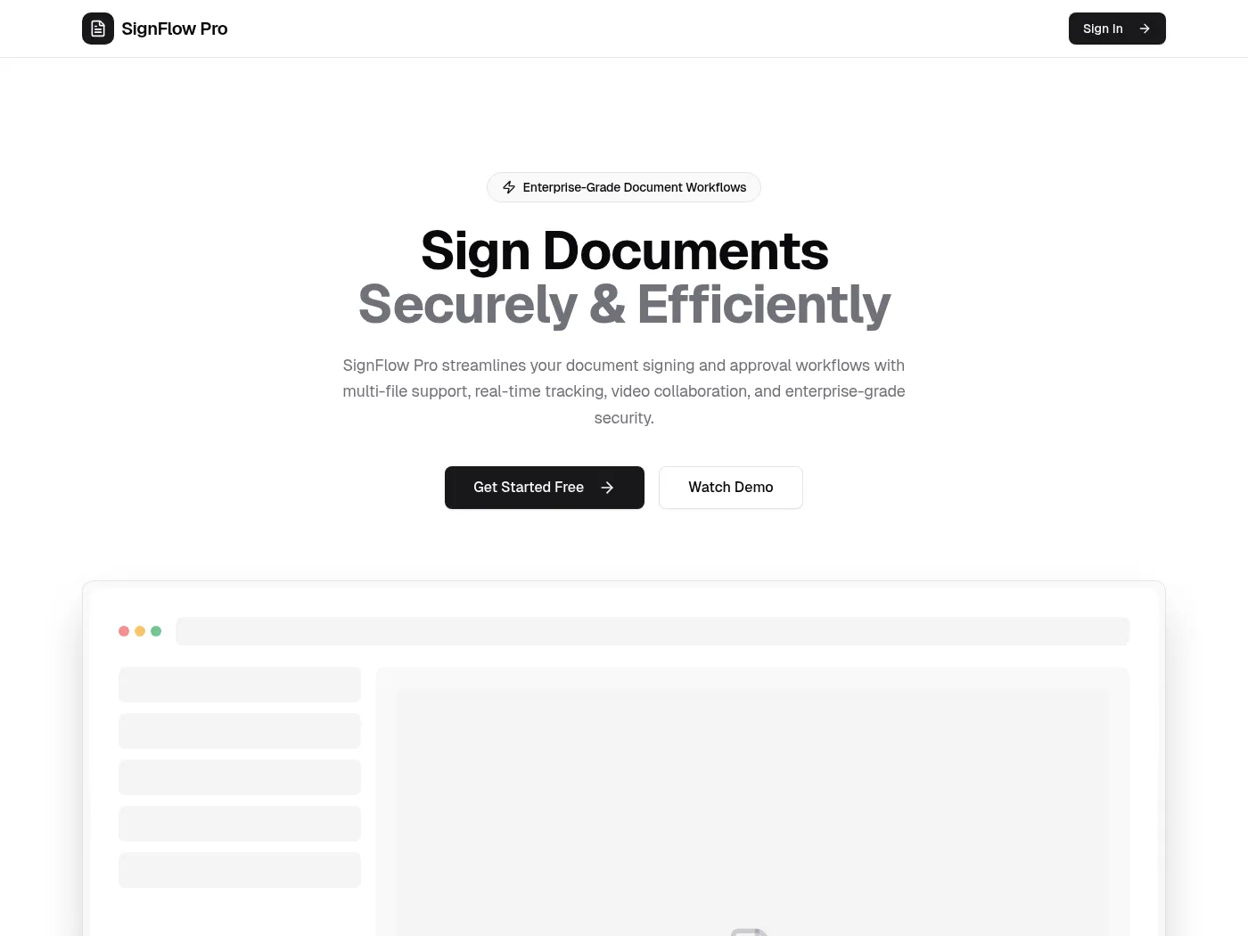 SignFlow Pro