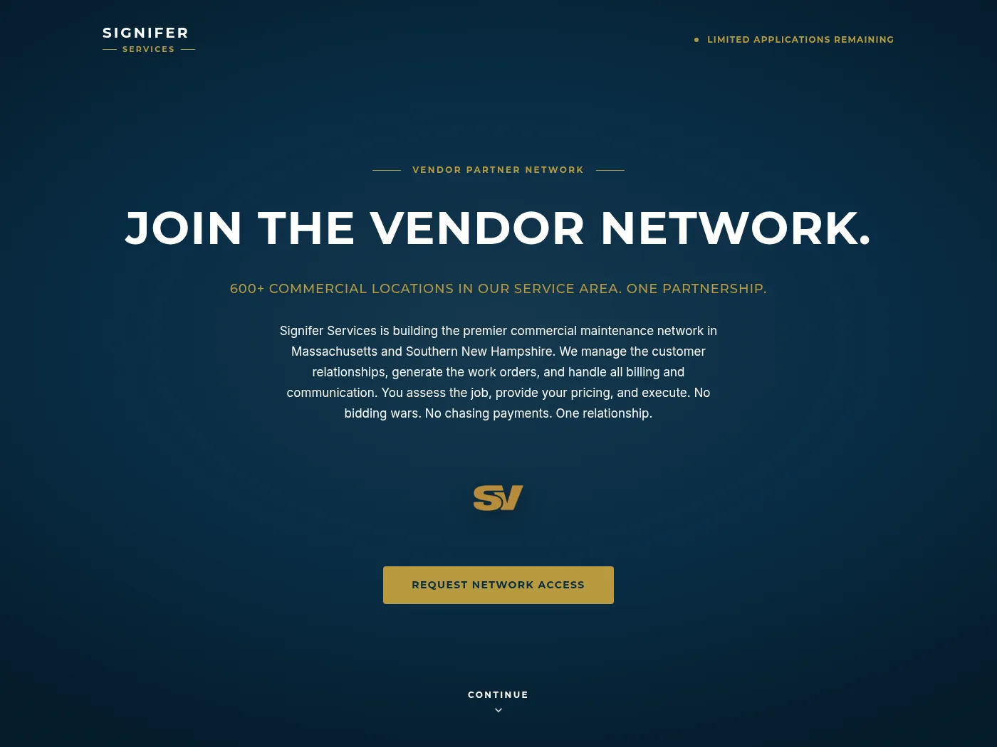 Signifer Vendor Onboarding