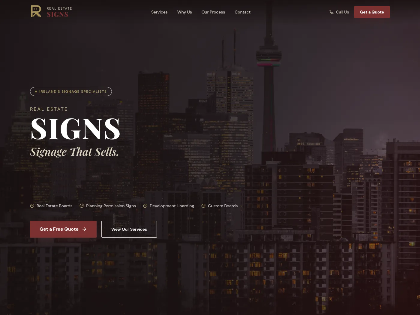 Signs.ie Web Showcase