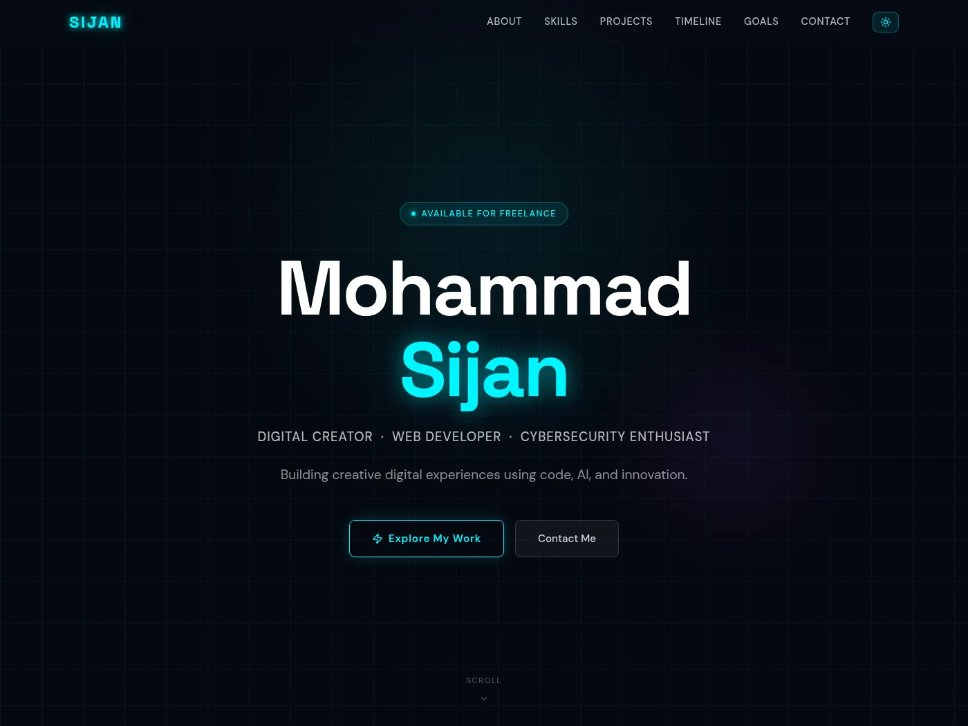 Mohammad Sijan | Web Developer & Cybersecurity Expert