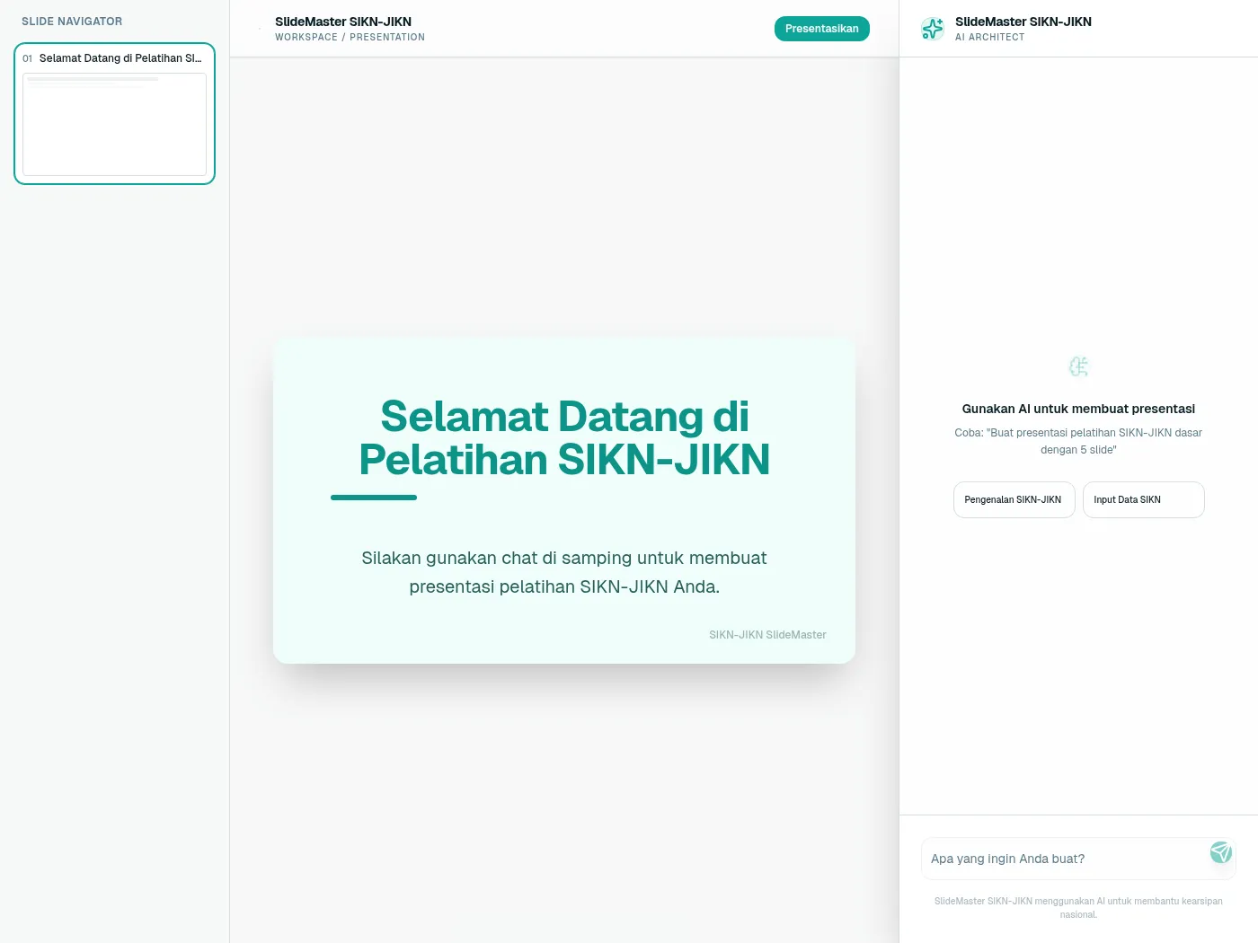 SIKN-JIKN Training Slides