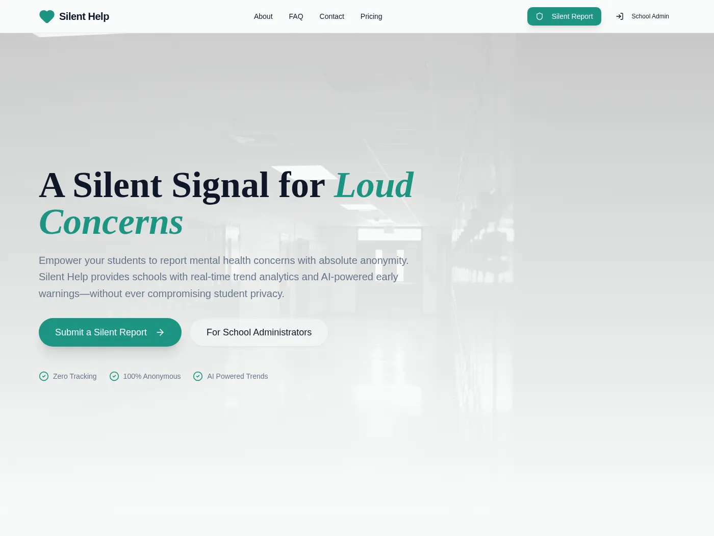 Silent Help Platform