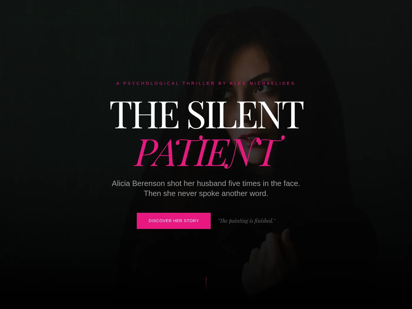 Silent Patient Intro Site