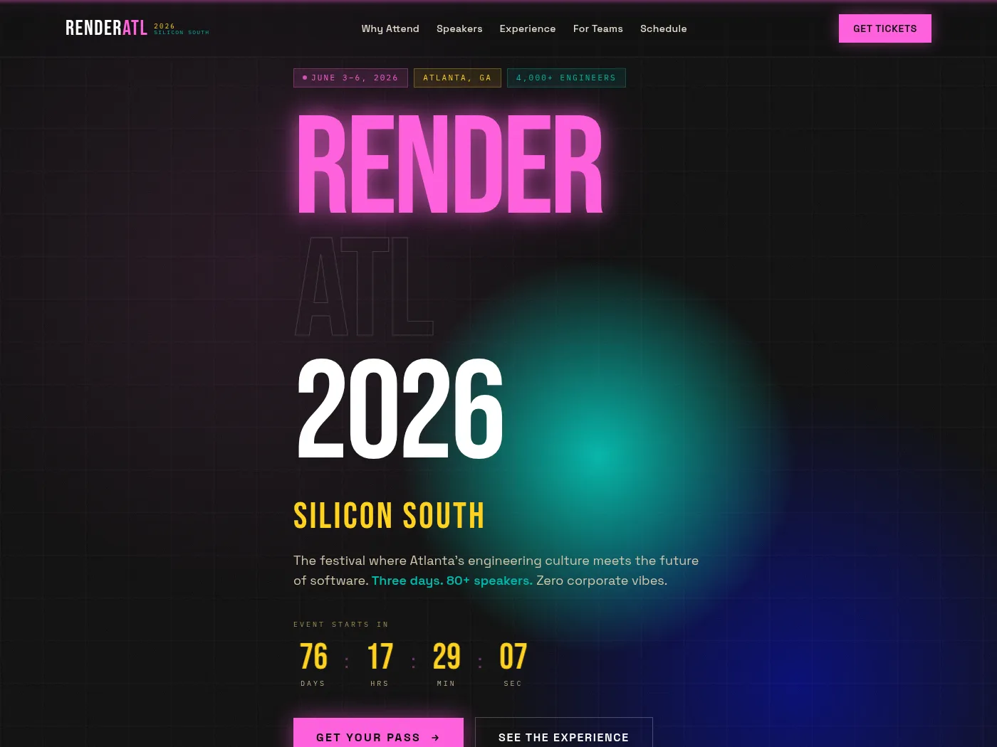Silicon South Fest Site