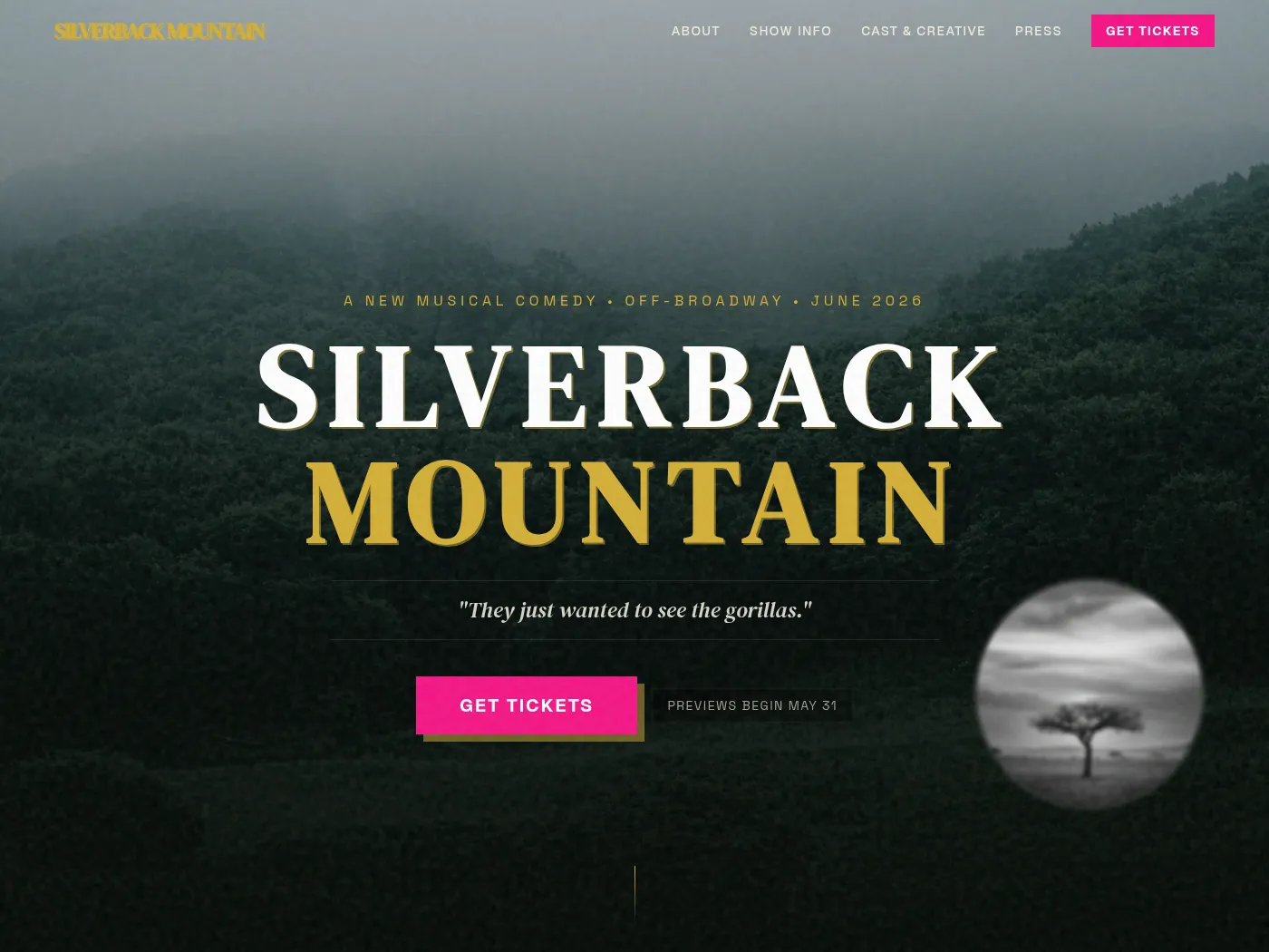 Silverback Mountain Website