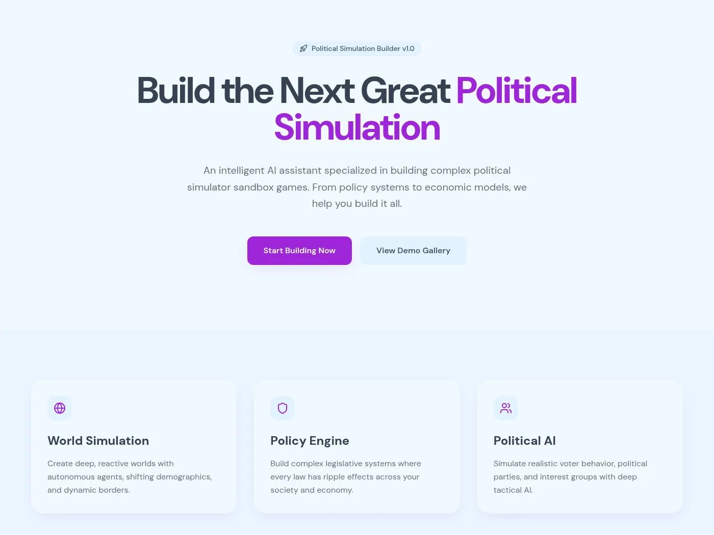 SimBuilder AI Assistant