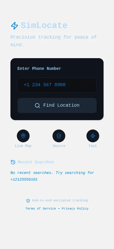 SIM Location Finder