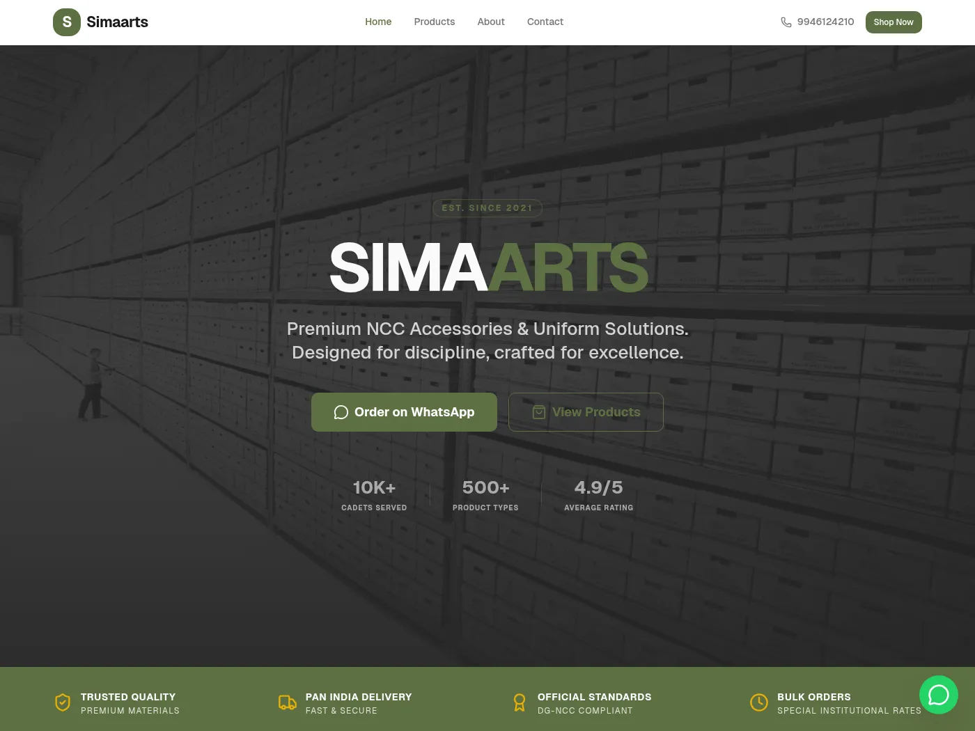 Simaarts NCC Storefront