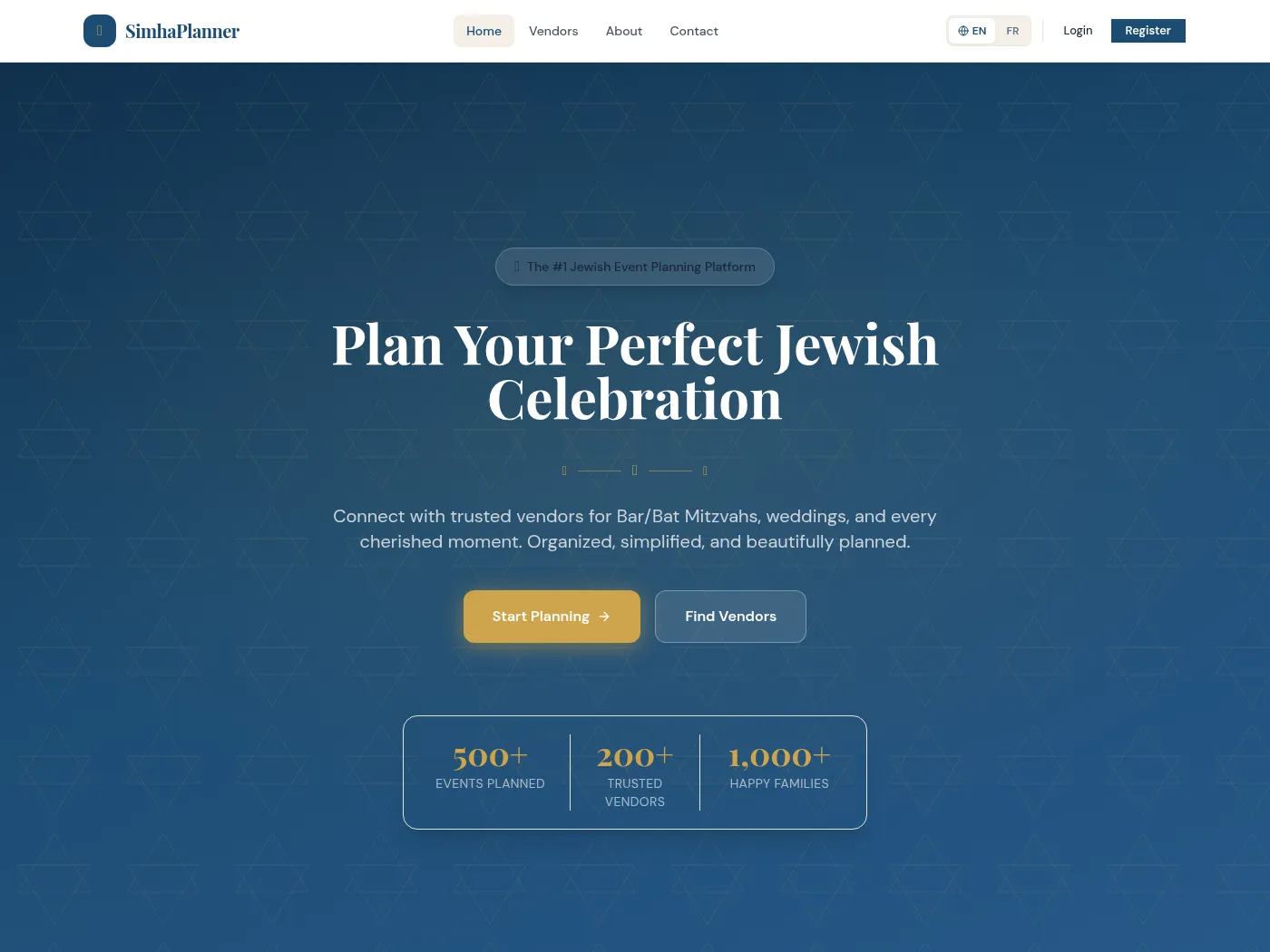 SimhaPlanner Event Suite