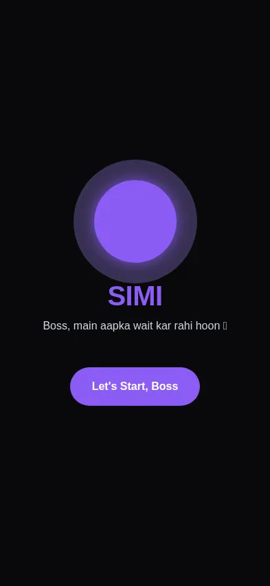 SIMI AI Voice Assistant