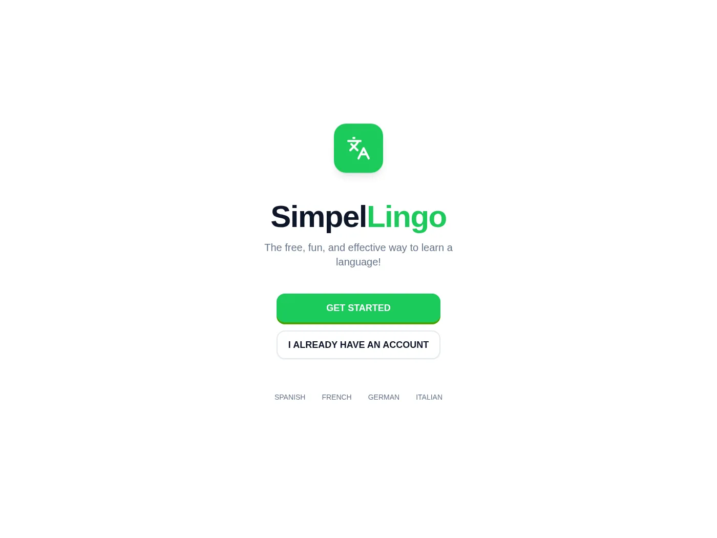 SimpelLingo App