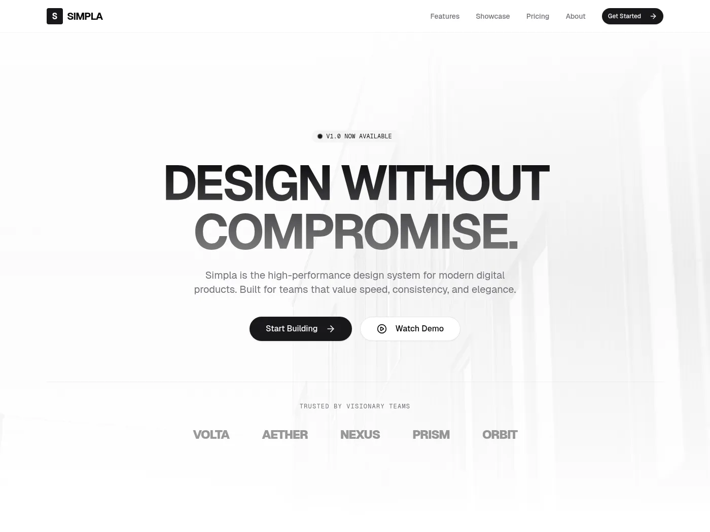 Simpla Landing Page