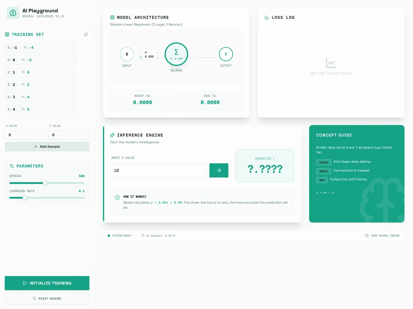 Simple AI Playground