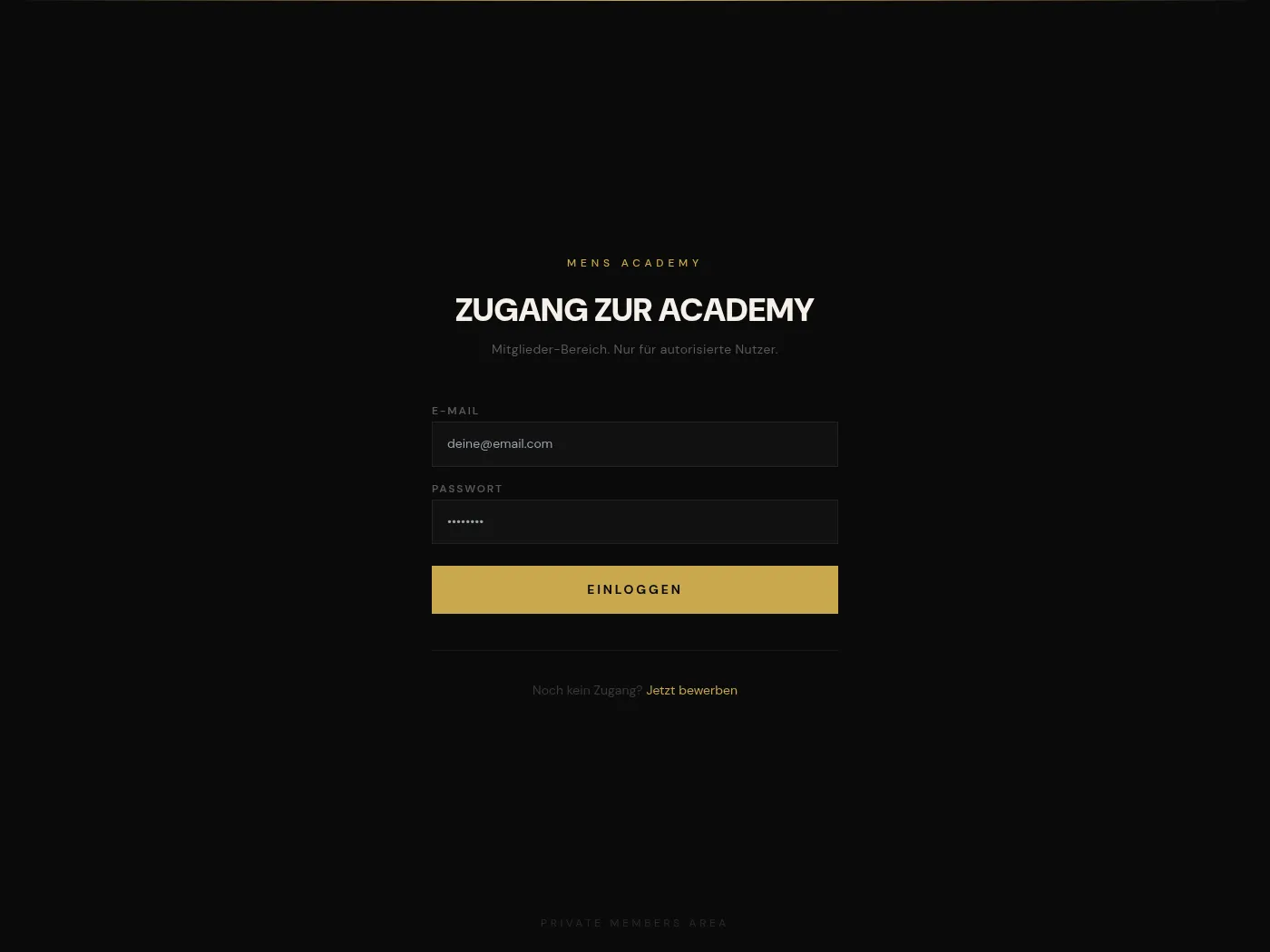 Simple Auth Portal