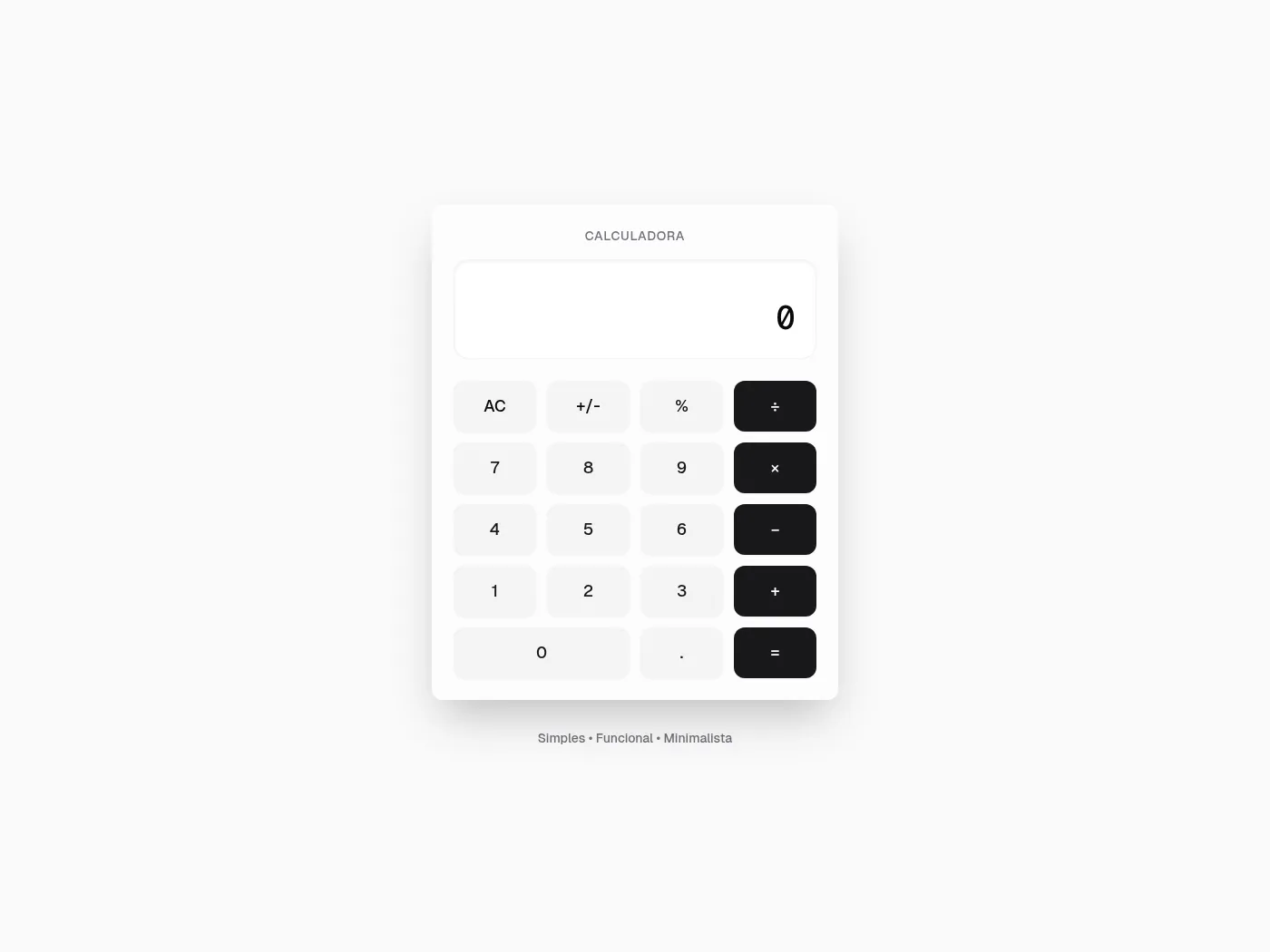 Simple Calculator